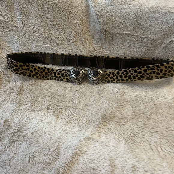 The Unbranded Brand | Accessories | Vintage Leopard Print Belt With ...